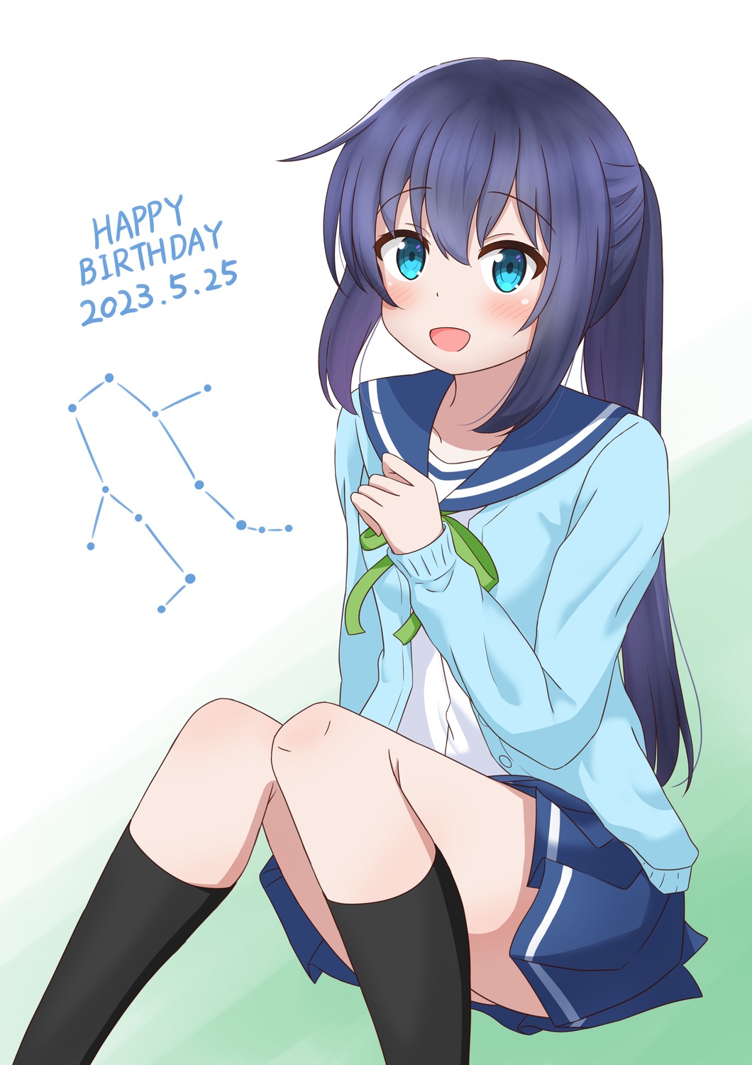 nishipalette koisuru asteroid manaka ao seifuku sweater | #1097289 | yande.re